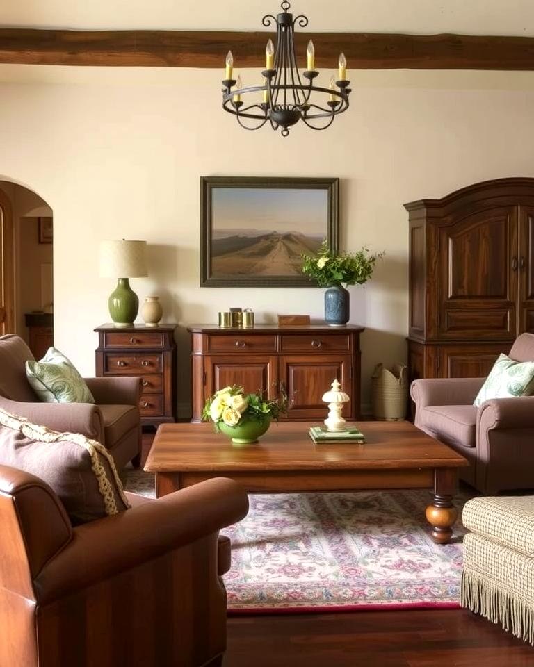 20 Tuscan Living Room Ideas for a Cozy Feel