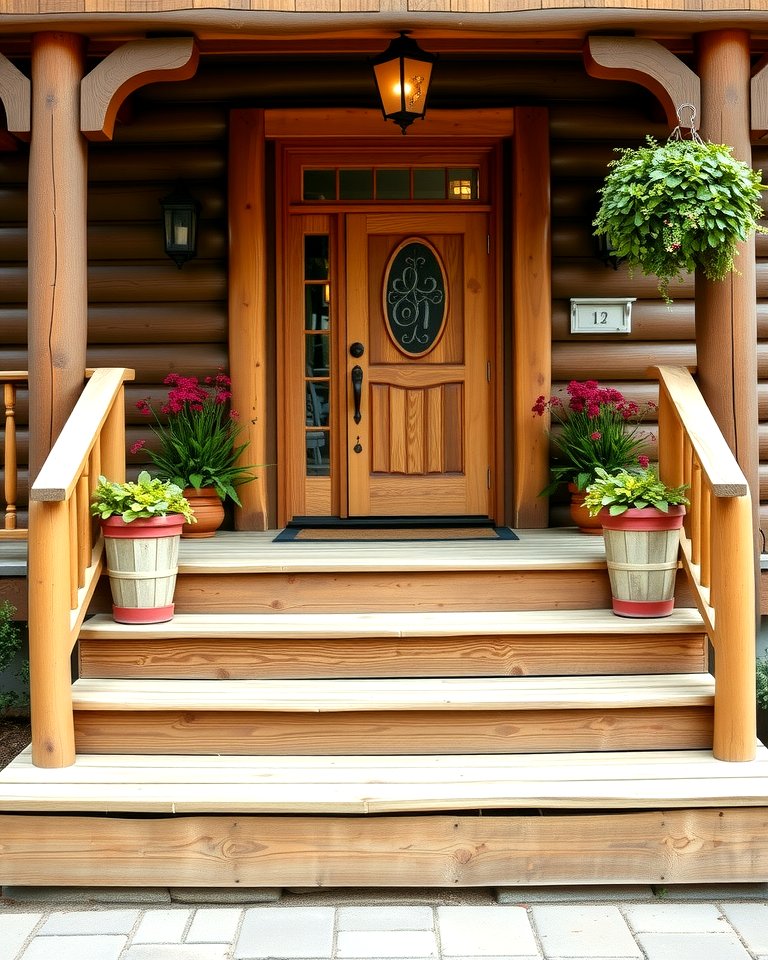 25 Front Step Ideas to Enhance Your Home's Entrance