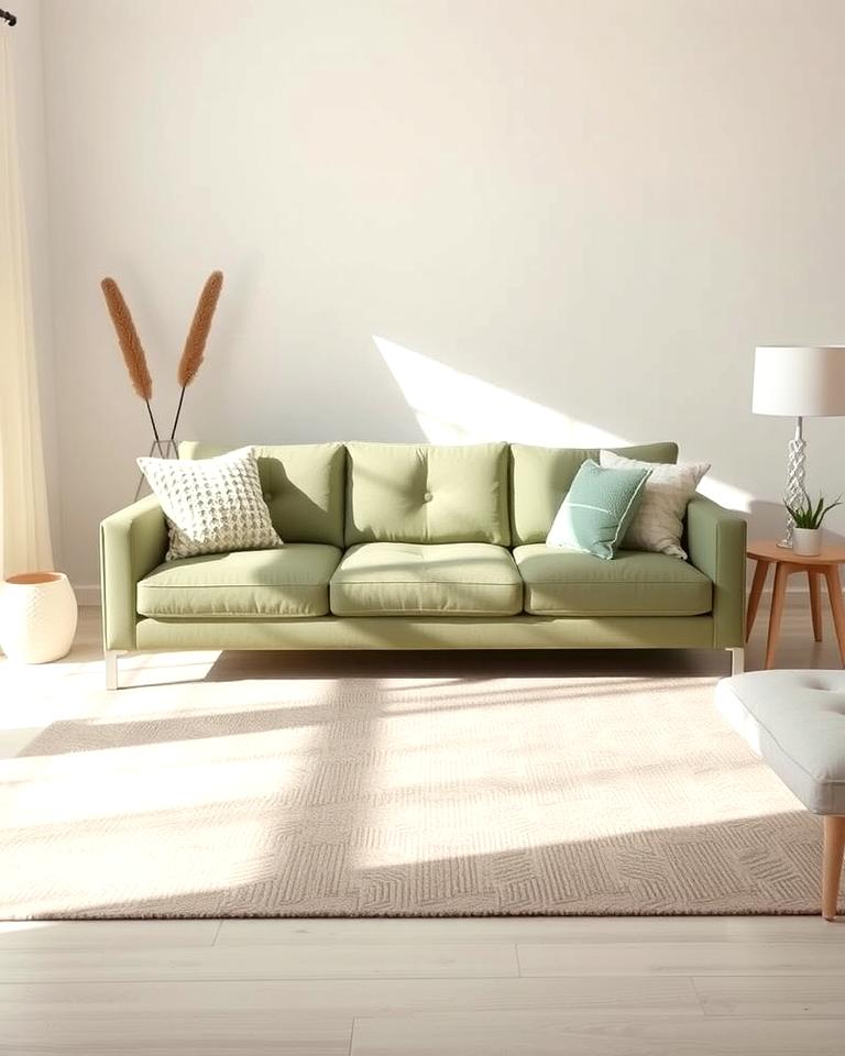 20 Stylish Sage Green Couch Living Room Ideas