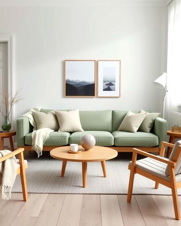 20 Stylish Sage Green Couch Living Room Ideas