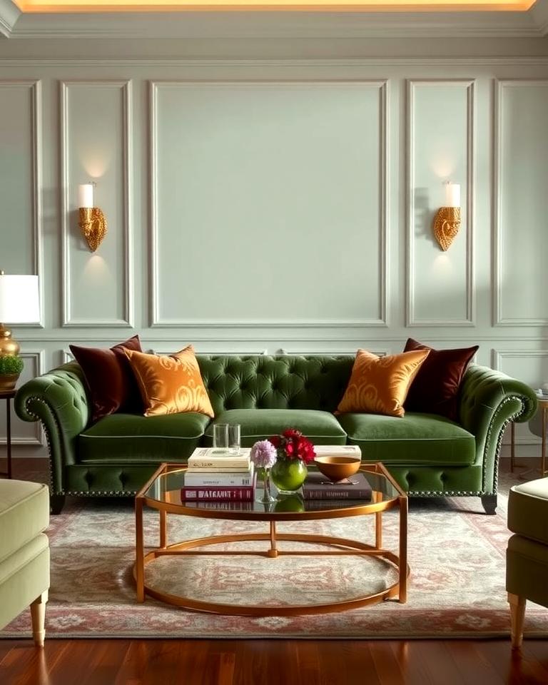 20 Stylish Sage Green Couch Living Room Ideas