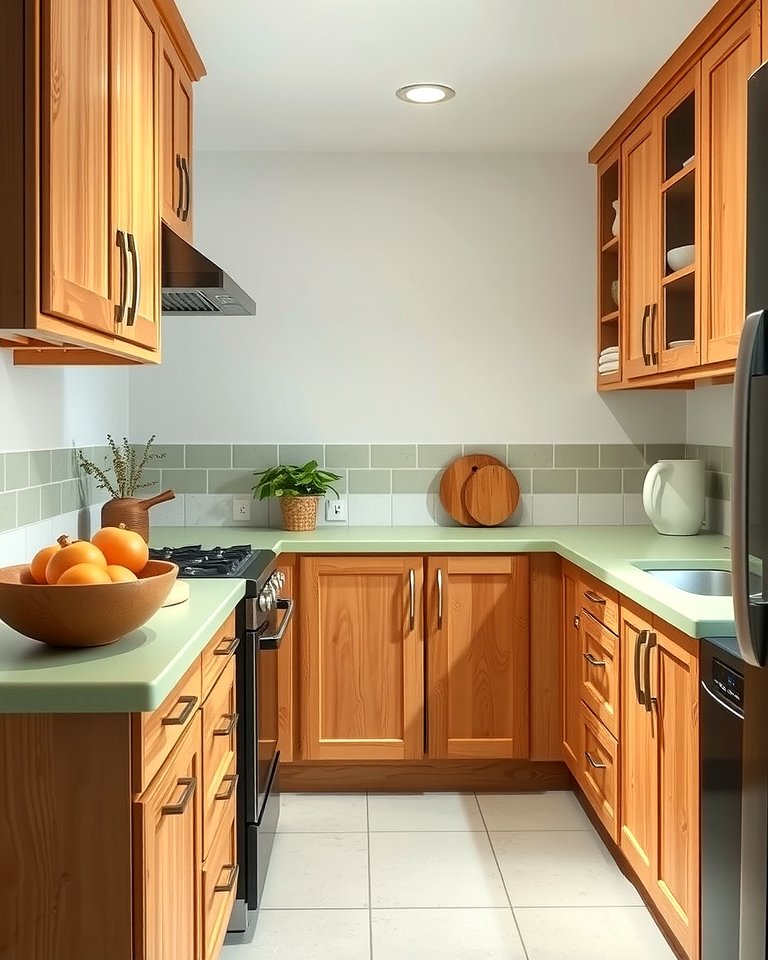 25 Kitchen With Green Countertops Ideas for Freshness