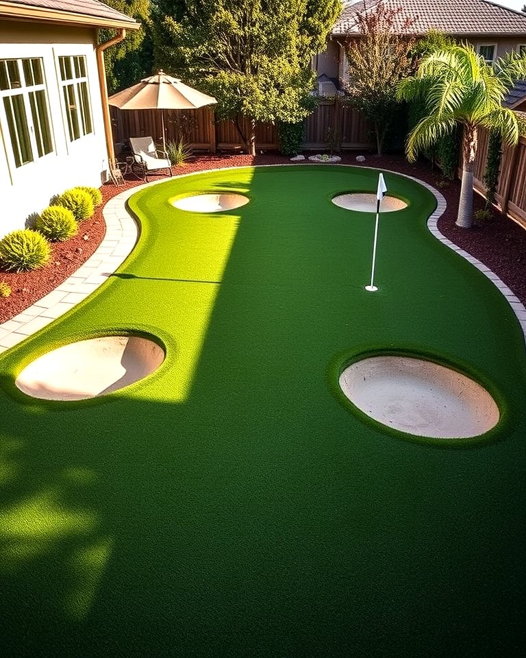 25 Backyard Putting Green Ideas for Golf Enthusiasts