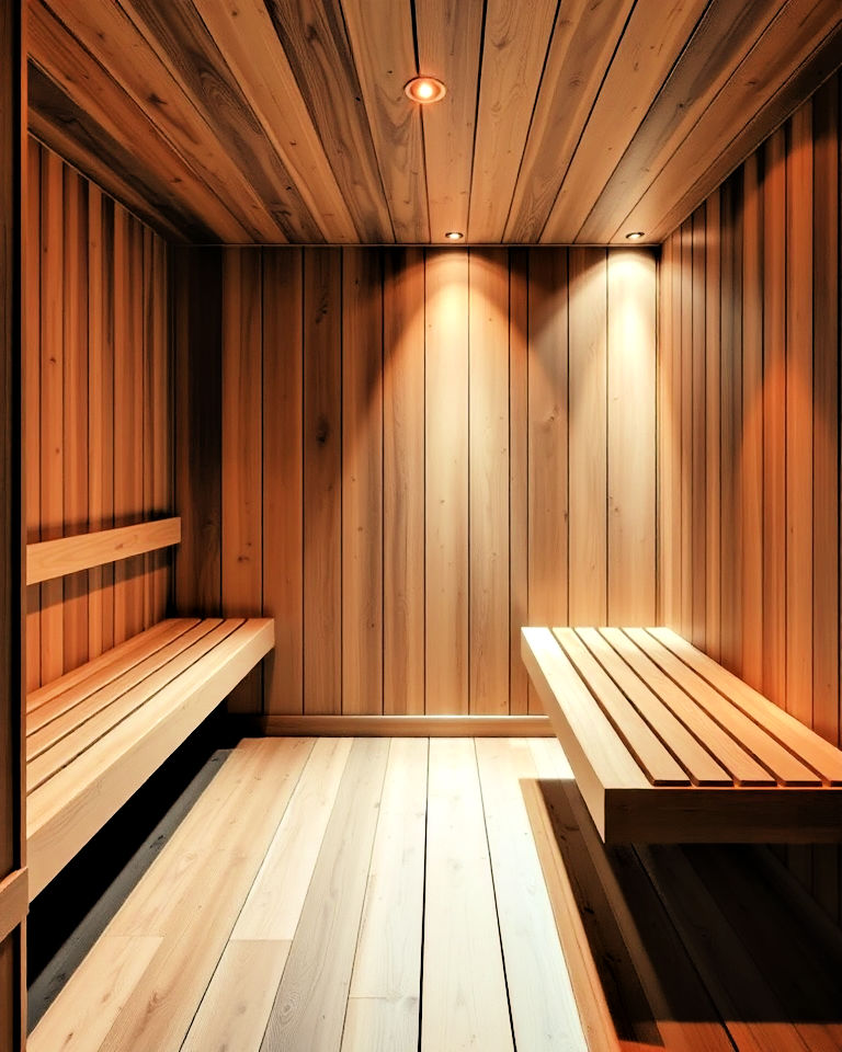 20 Sauna Room Design Ideas for a Luxurious Home Spa