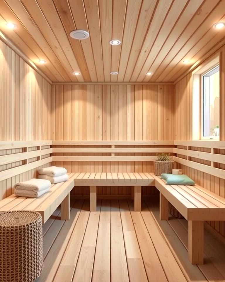 20 Sauna Room Design Ideas for a Luxurious Home Spa