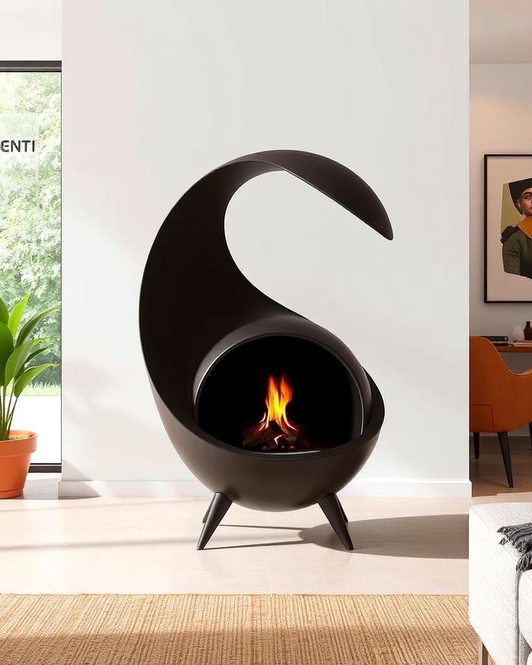 20 Mid-century Modern Fireplace Ideas for a Retro Look