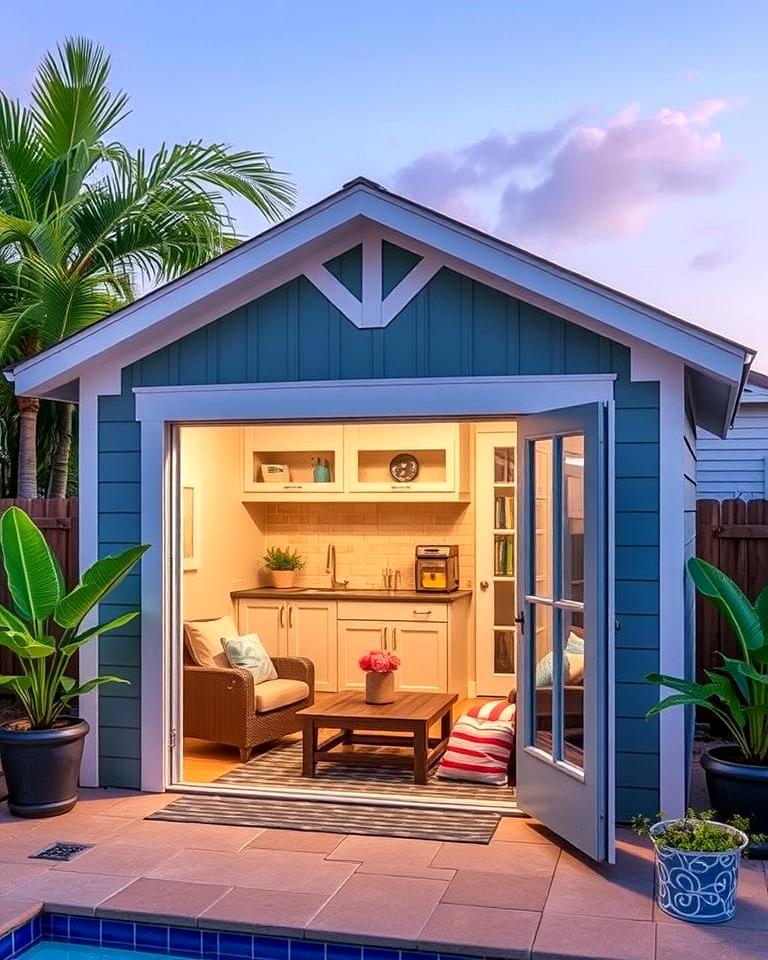 20 Pool Shed Ideas to Enhance Your Backyard Oasis
