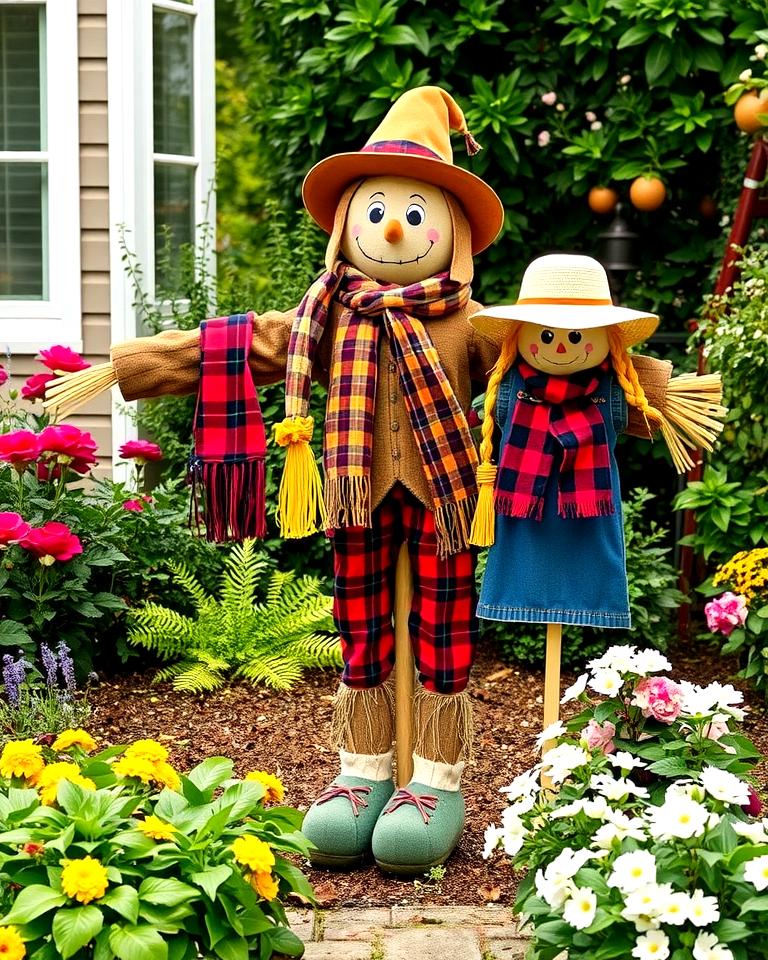 20 Garden Scarecrow Ideas to Protect and Decorate Your Garden