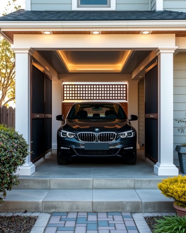 25 Car Porch Design Ideas for a Welcoming Entrance
