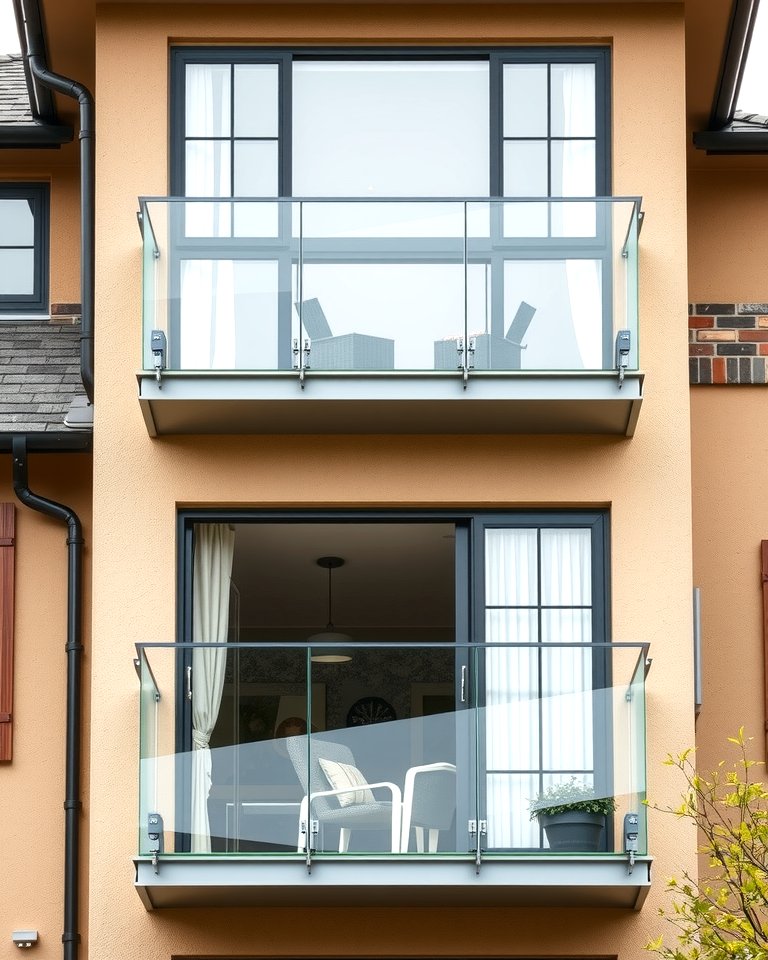 25 Glass Balcony Design Ideas for Modern Homes