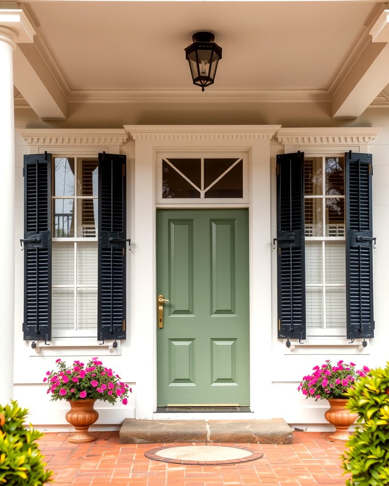 25 Colonial Front Porch Ideas for Timeless Charm