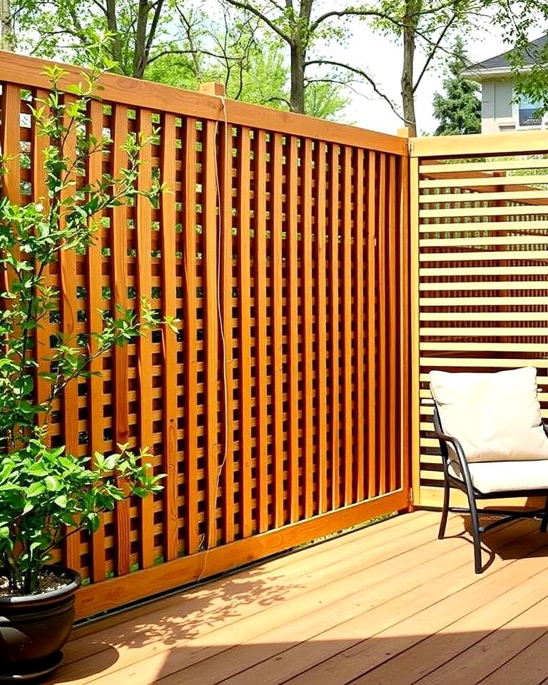 20 Deck With Privacy Wall Ideas for Cozy Spaces