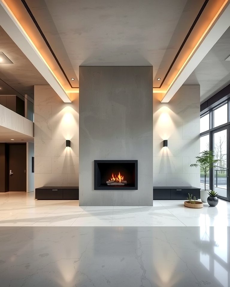 25 Floor to Ceiling Fireplace Ideas: Stunning & Modern