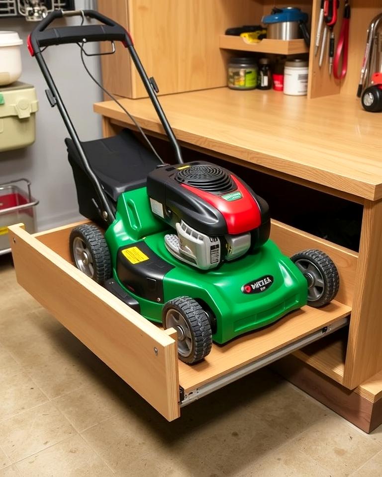 20 Smart Lawn Mower Storage Ideas for Your Garden
