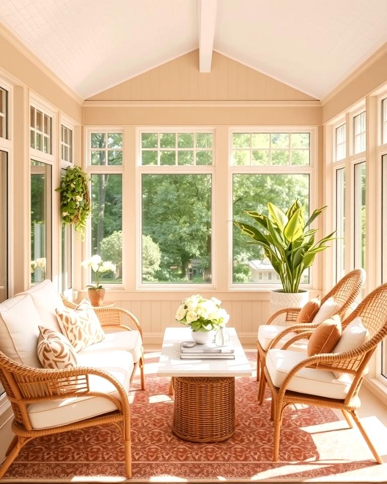 20 Sunroom Color Ideas to Brighten Your Space