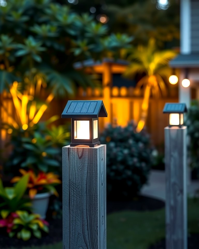 25 Fence Lighting Ideas to Illuminate Your Outdoor Space