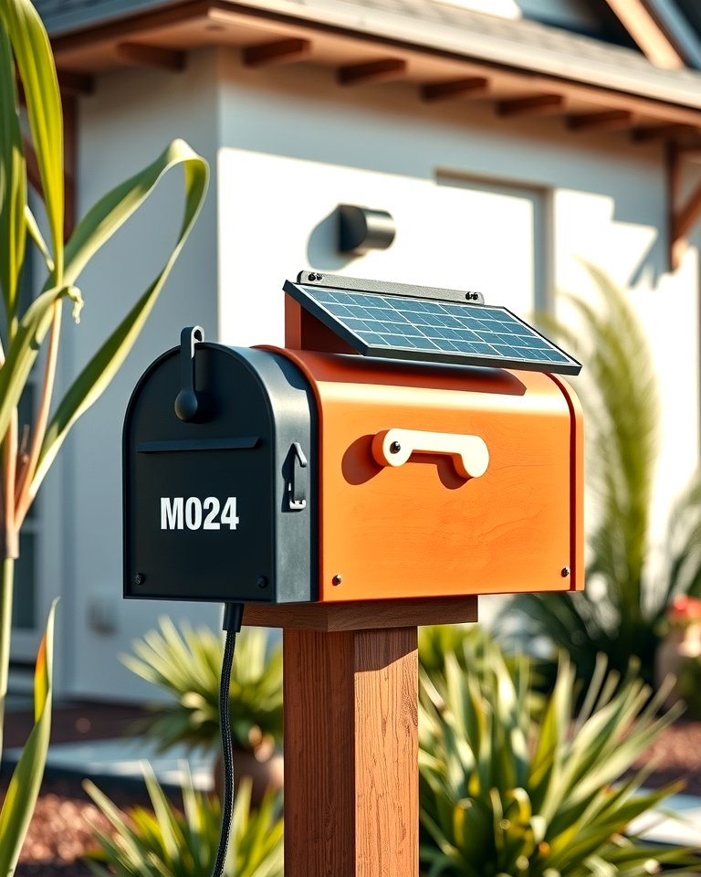 25 Unique Mailbox Post Ideas to Boost Curb Appeal
