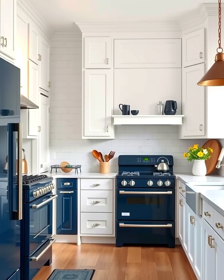 25 Stylish Kitchen With Colored Appliances Ideas