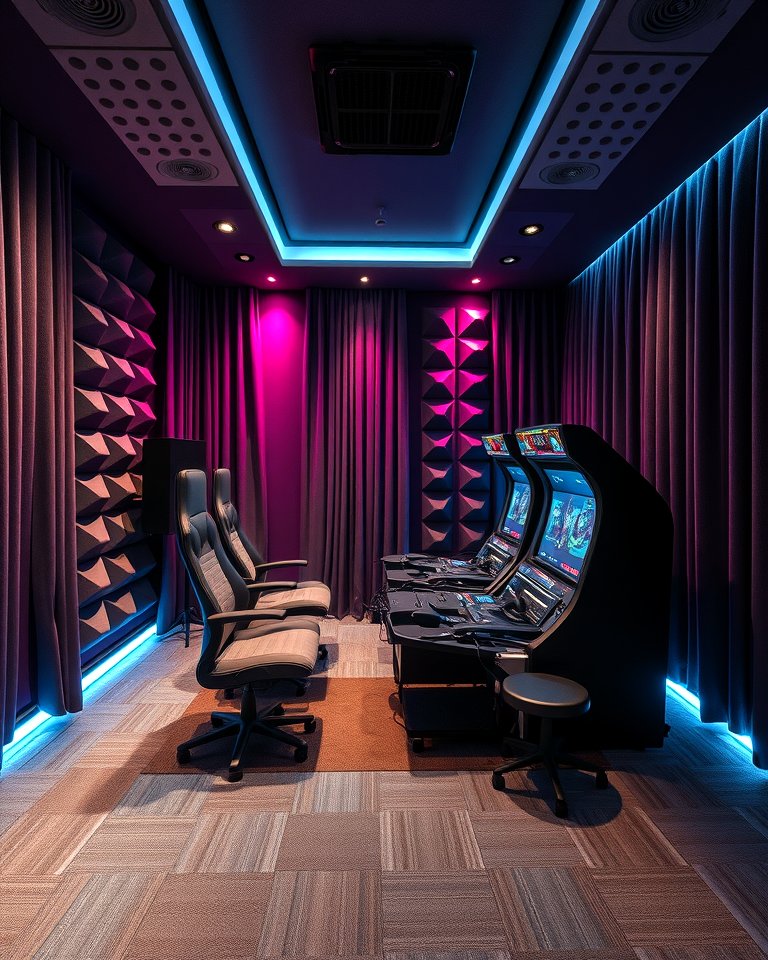 25 Exciting Arcade Room Ideas for Game Lovers