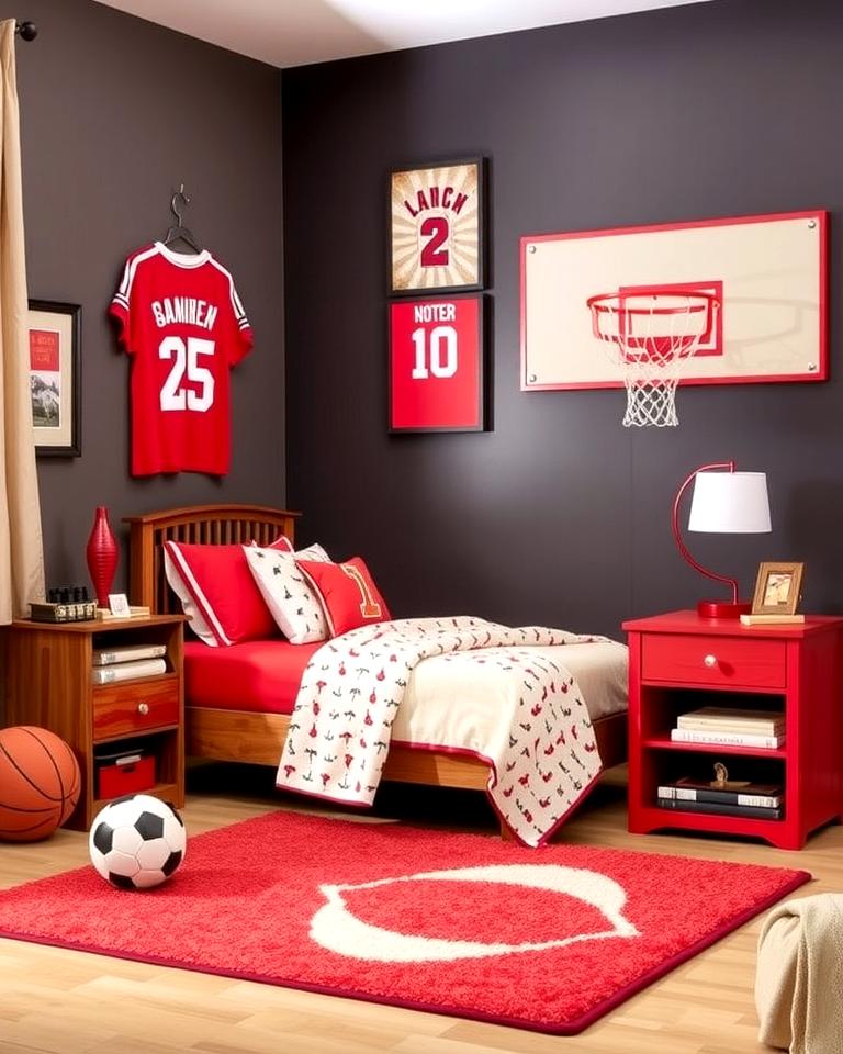 20 Red Boy Room Ideas for a Fun and Energetic Space