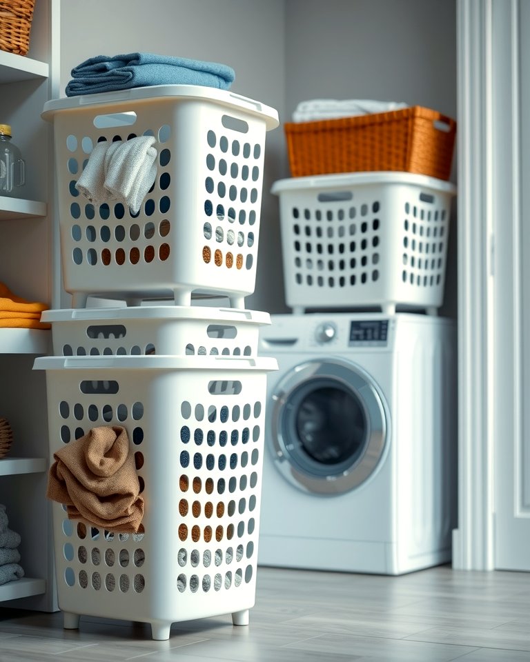 25 Laundry Basket Storage Ideas for a Tidy Home