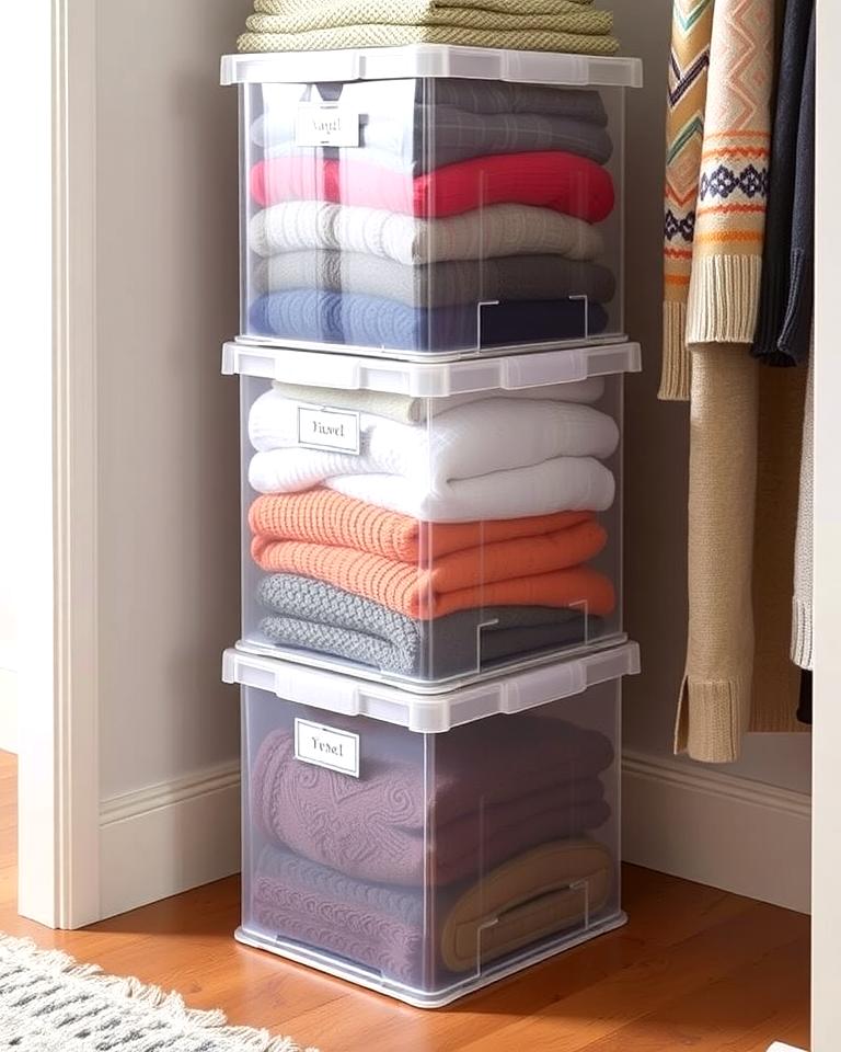 20 Sweater Storage Ideas to Organize Your Wardrobe