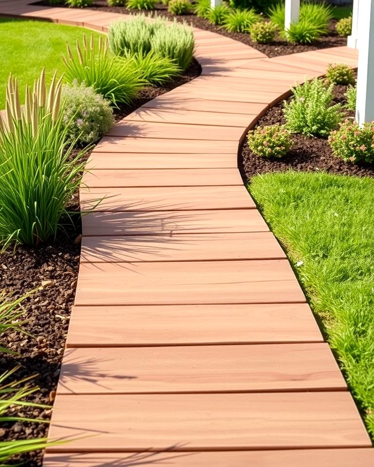 20 Composite Walkway Ideas for a Durable and Beautiful Path