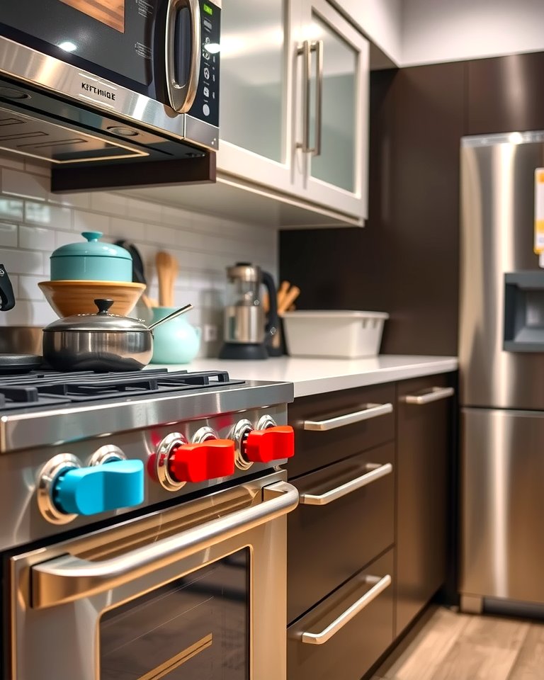 25 Stylish Kitchen With Colored Appliances Ideas