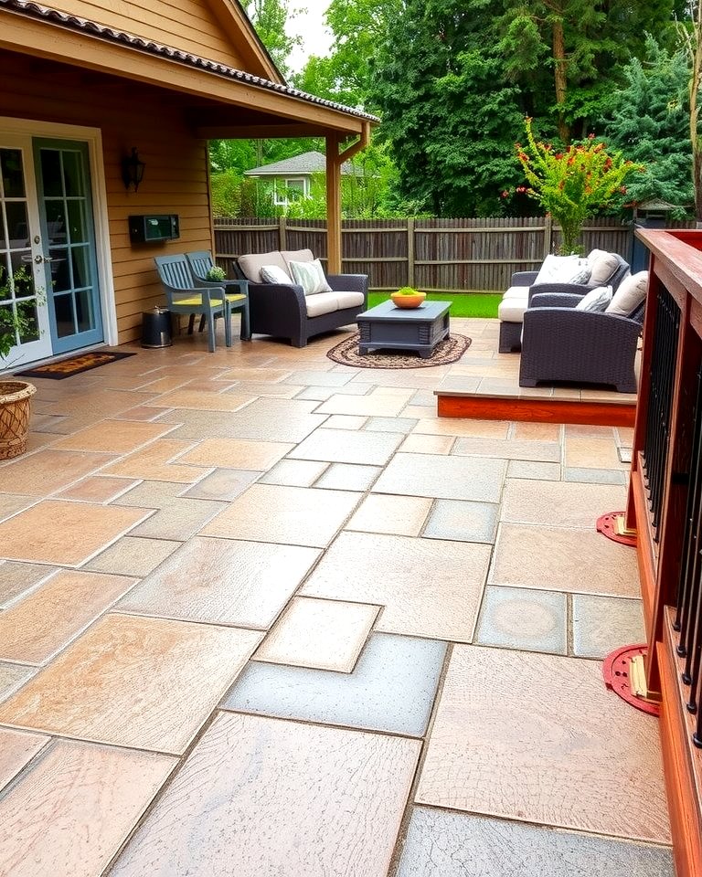 25 Concrete Deck Ideas for a Modern and Durable Outdoor Space