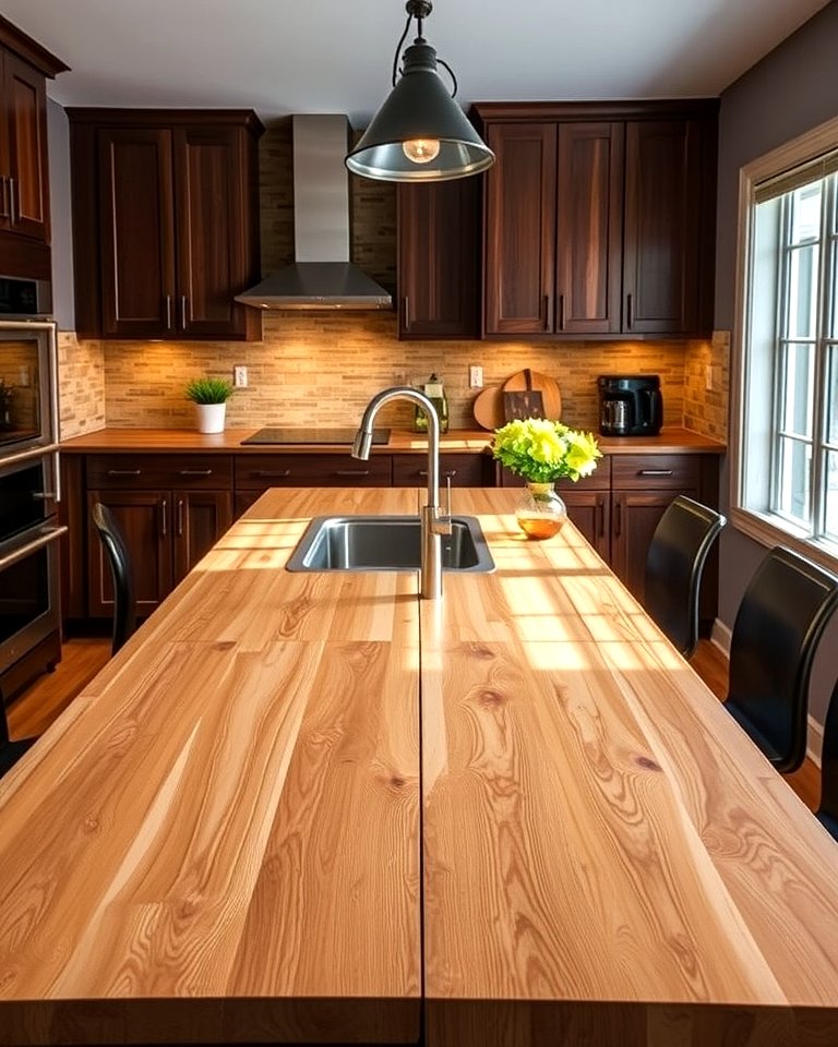 20 Wood Countertop Ideas for a Natural and Stylish Kitchen