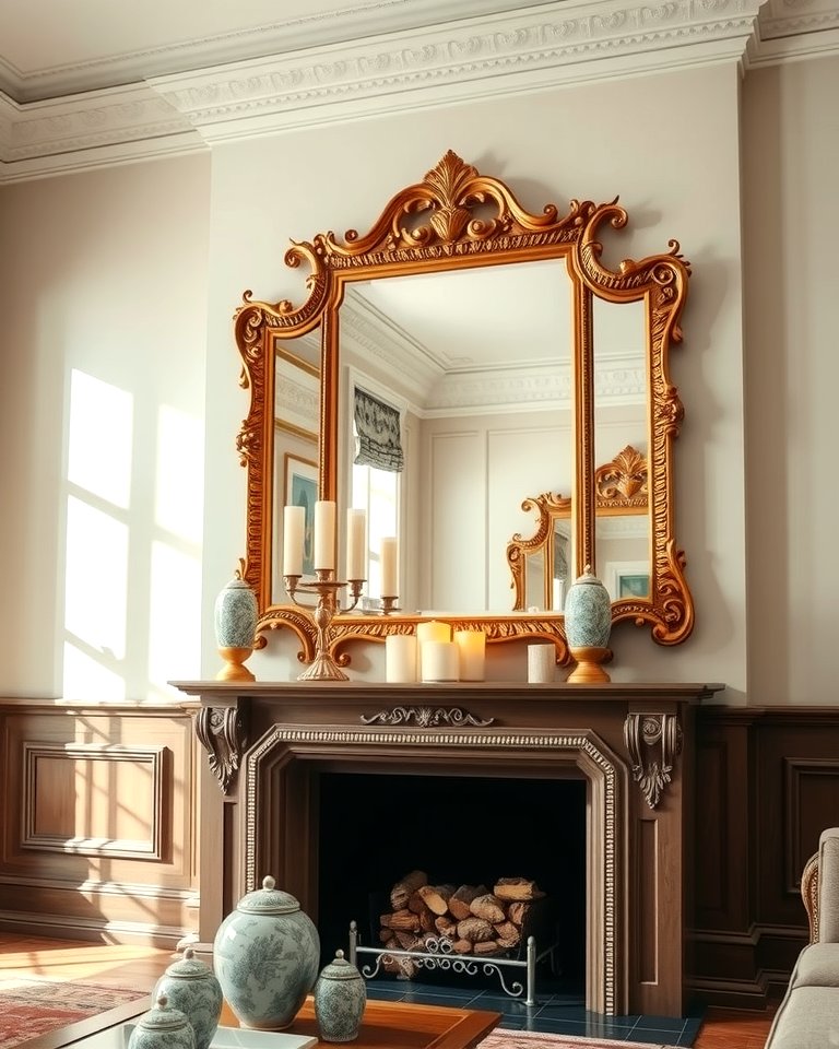 25 Living Room Mirror Ideas to Brighten Your Space