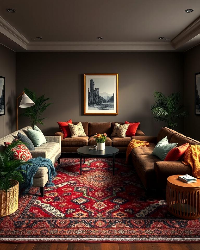 20 Moody Living Room Ideas for a Dramatic Atmosphere