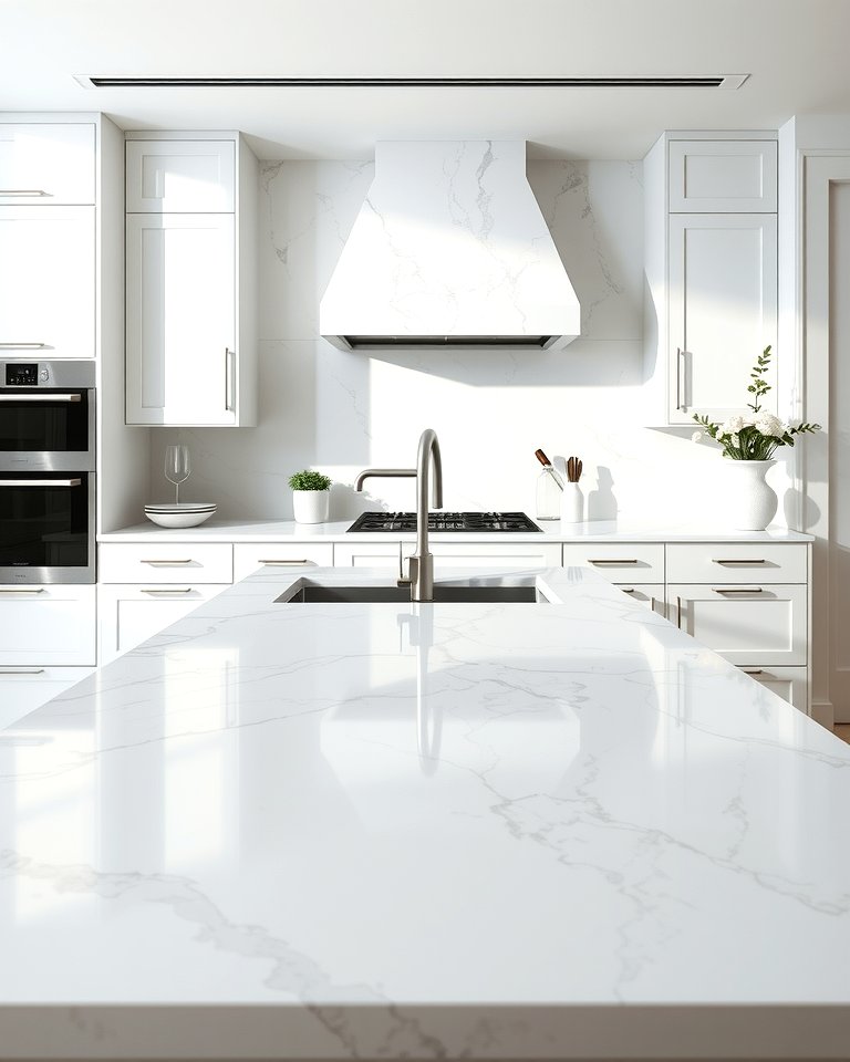 25 Marble Kitchen Countertops for Elegant Homes