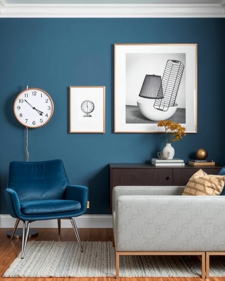 20 Blue Accent Wall Ideas: Bold & Beautiful Designs