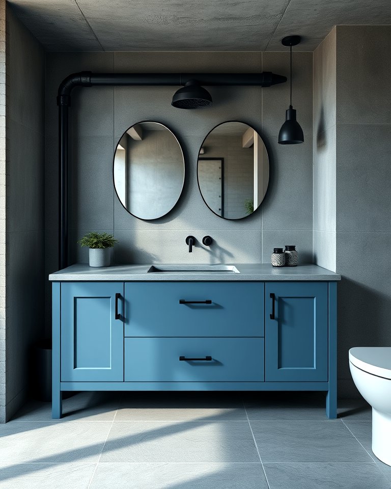 25 Stunning Blue Bathroom Vanity Ideas