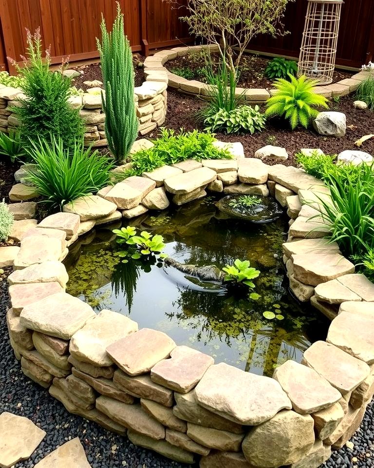 20 Raised Garden Pond Ideas for a Tranquil Backyard