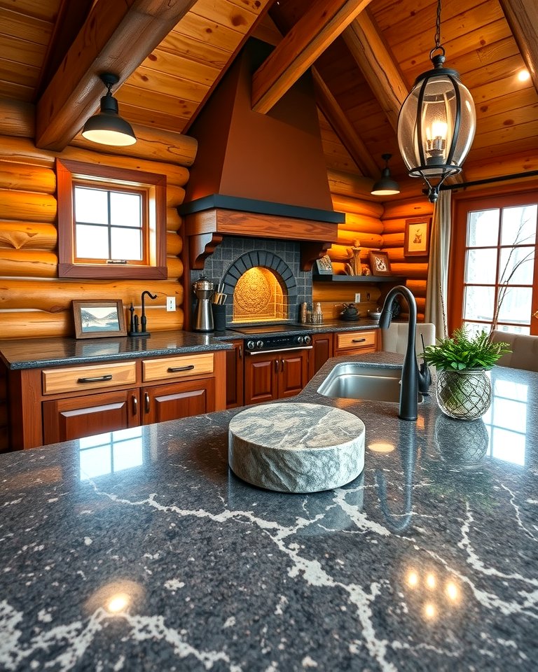 25 Log Cabin Kitchen Design Ideas for a Rustic Look