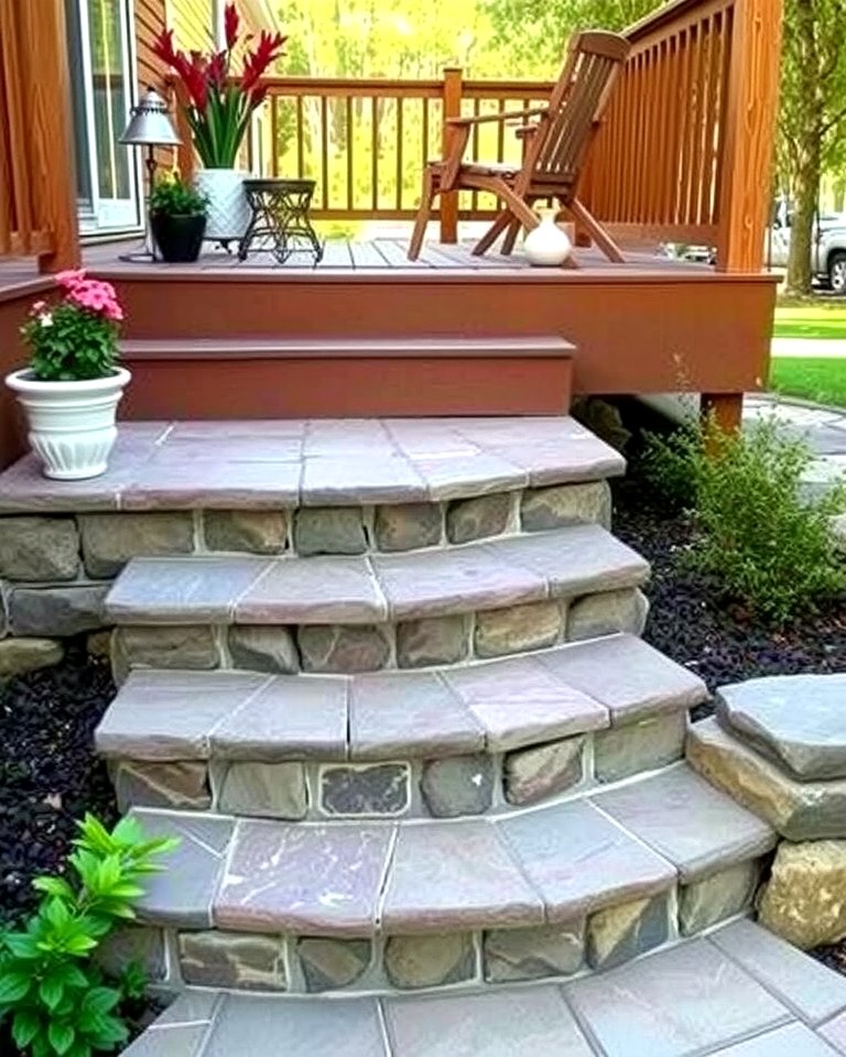 25 Deck Steps Ideas for a Safe and Stylish Entry