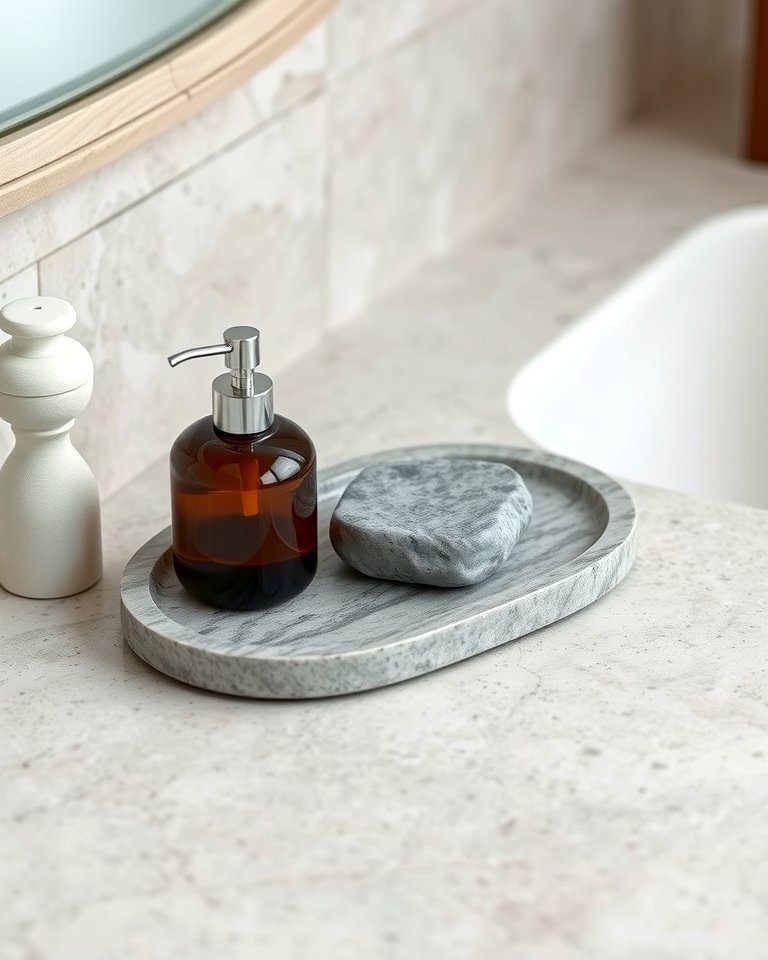 25 Stylish Bathroom Tray Ideas to Organize and Decorate