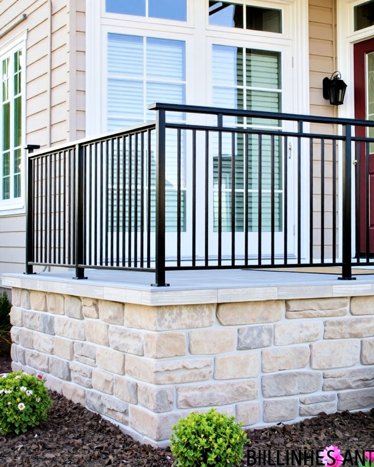 25 Front Porch Railing Ideas to Enhance Curb Appeal