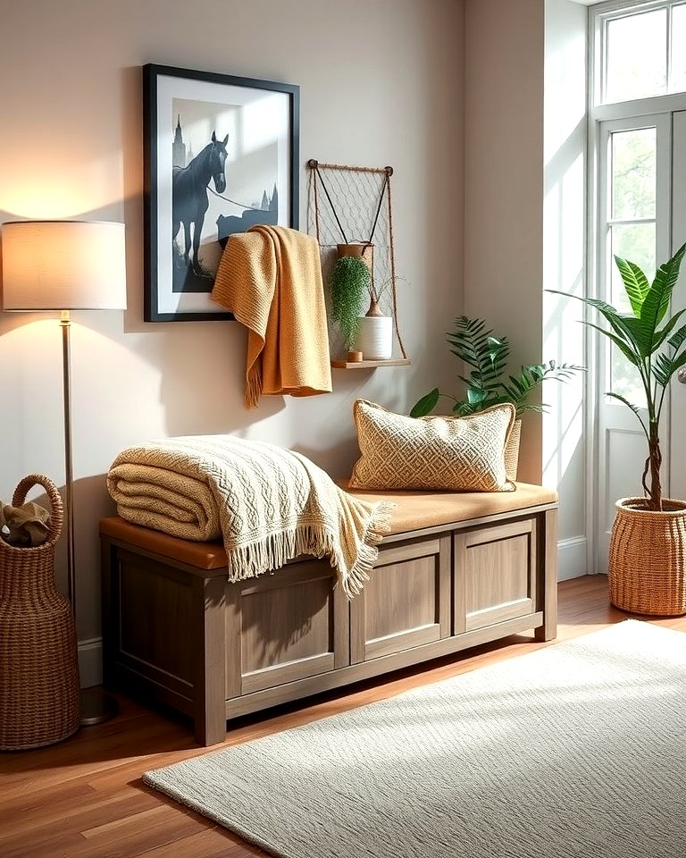 25 Creative Blanket Storage Ideas for Cozy Homes