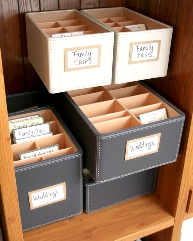 20 Photo Storage Ideas to Organize Your Memories