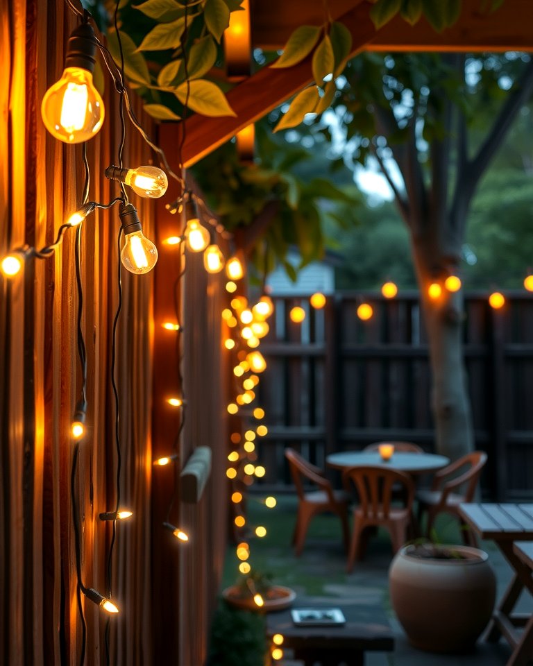 25 Fence Lighting Ideas to Illuminate Your Outdoor Space