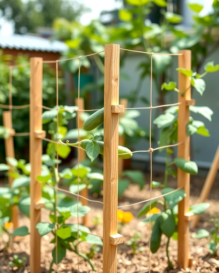 25 Cucumber Trellis Ideas for a Productive Garden
