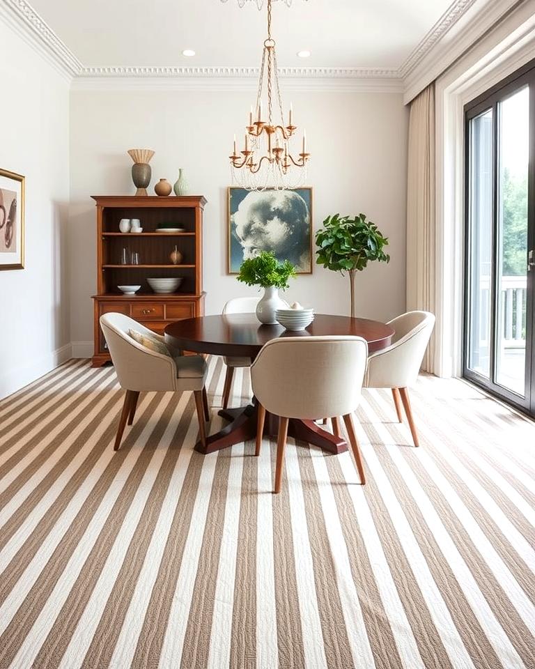 20 Cozy Carpeted Dining Room Ideas for Comfort