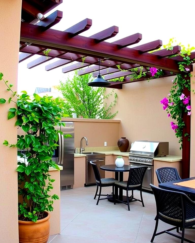 20 Stucco Outdoor Kitchen Ideas for Stylish Cooking