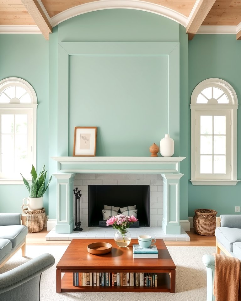 25 Green Fireplace Ideas for a Cozy and Eco-Friendly Home