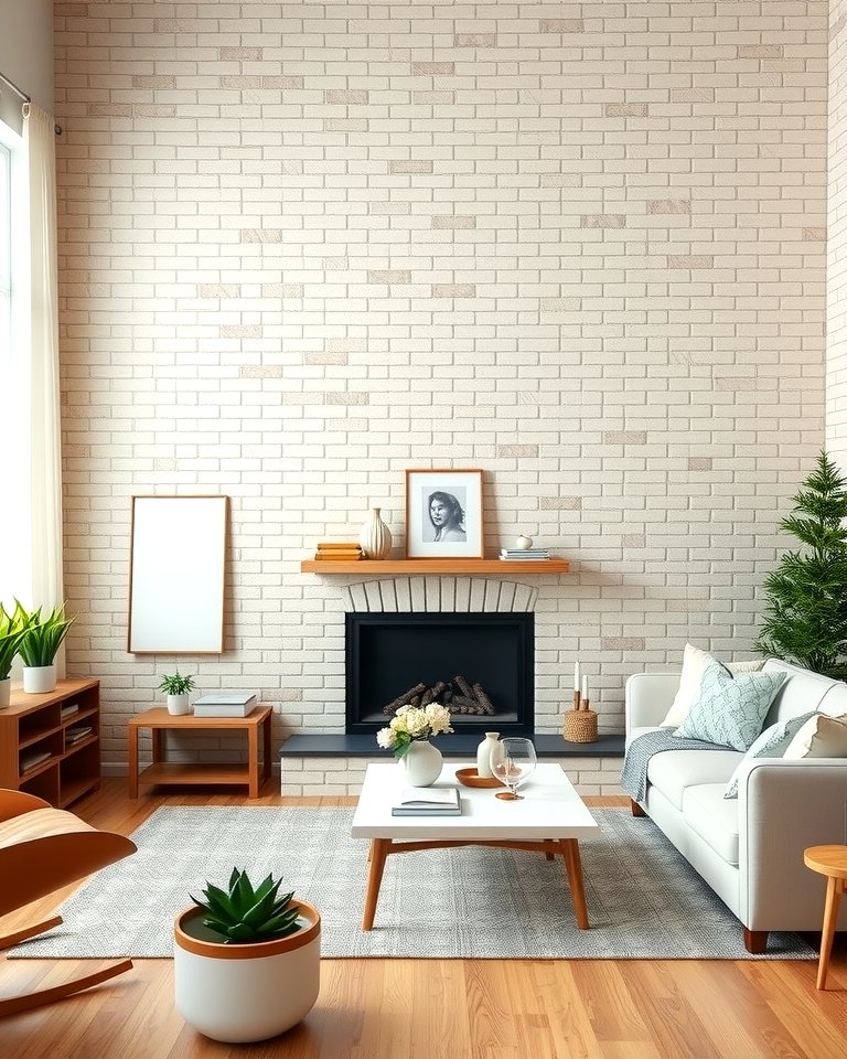 25 Brick Wallpaper Ideas to Transform Your Interior Spaces