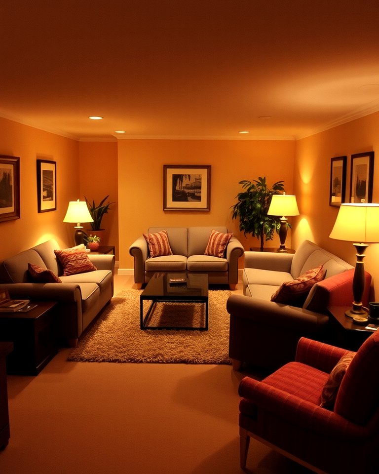 70s Dipped Living Room