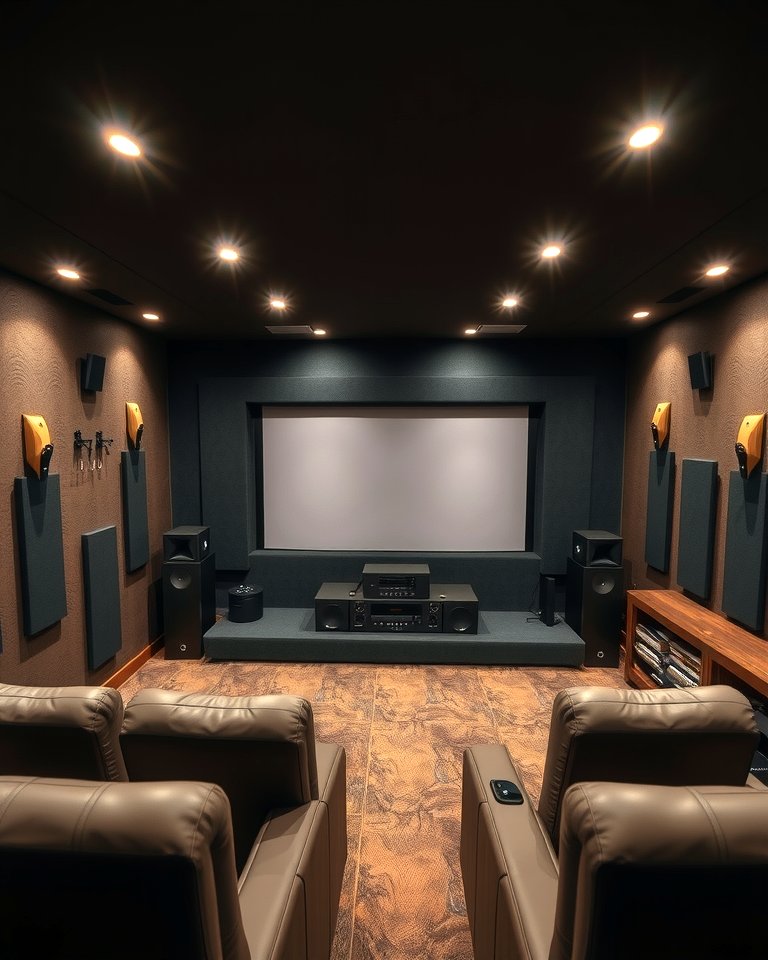 25 Basement Home Theater Ideas for Movie Nights